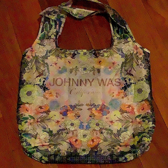 Johnny Was | Bags | Johnny Was Foldable Tote Bag | Poshmark